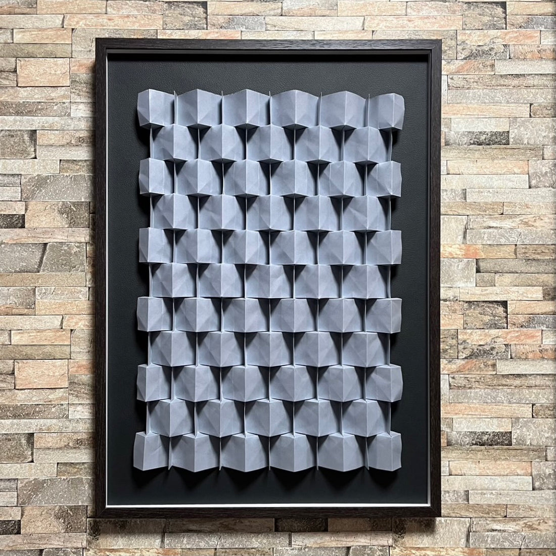 Origami artwork Brutalism 2 | D.Hinklay